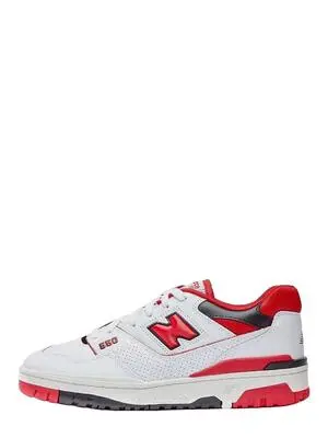 NEW BALANCE New Balance 550 Low Top Sneakers White/red