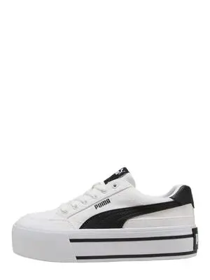 PUMA Court Classic Vulc Fs Platform Sneakers - White/black