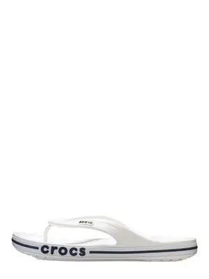 CROCS Bayaband Flip Flops - White/blue