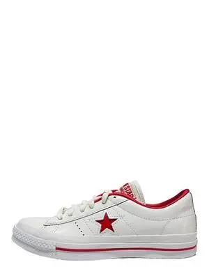 CONVERSE One Star Ox Sneakers - White/red