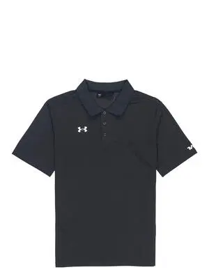 Under Armour Casual Sports Lapel Training Breathable Short Sleeve Polo Shirt Gray - Grey