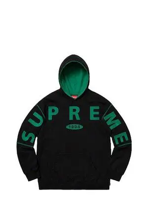 Supreme Spread Hooded Sweatshirt - Black