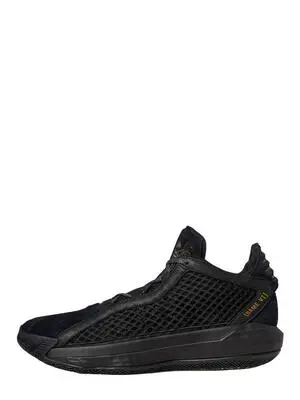 Adidas Dame 6 Leather Athletic Sneakers - Black