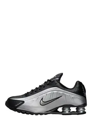 Nike Shox R4 "metallic Silver Black - Metallic Silver/metallic Silver/black