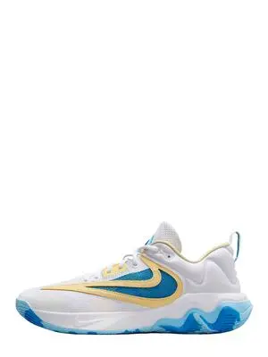 Nike Giannis Immortality 3 Athletic Sneakers - White/light Laser Orange/soft Yellow
