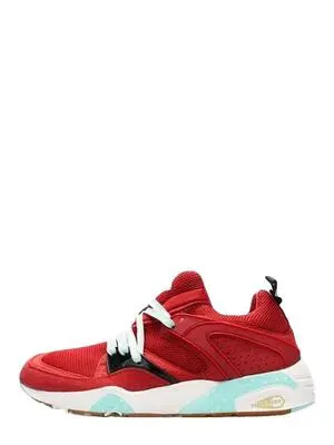 PUMA X Packer Shoes X Sneaker Freaker Blaze Of Glory "jaws - Red/black/goldyellowgold