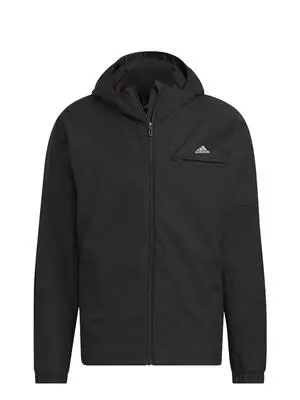 ADIDAS Adidas 3-Layer Bonded Fleece Hooded Zip-Up Jacket
