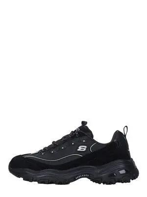 Sketchers Skechers D'Lites 1.0 Lace-Up Sneakers Black