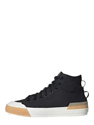 Adidas Nizza High Top Lace-up Sneakers - Black/white