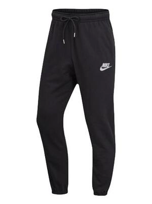 Nike Fleece Knit Soft Lacing Sports Pants/trousers/joggers Black - Default Color