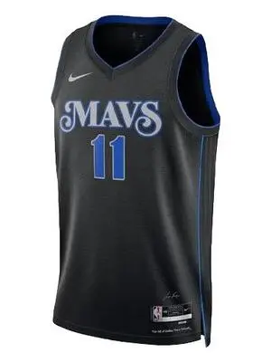 Nike Nba Kyrie Irving Dallas Mavericks City Edition 2023/24 Swingman Jersey #11 - Black