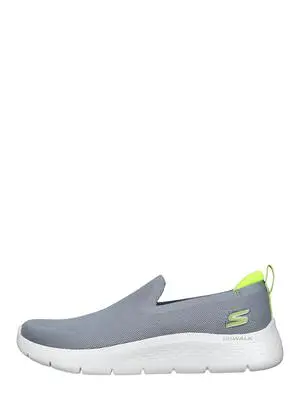 Sketchers Go Walk Flex Athletic Slip-on - Grey/lime