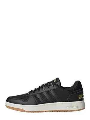 Adidas Hoops 2.0 Low Top Sneakers - Black