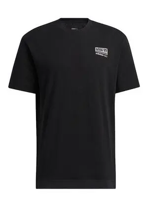 Adidas Neo Pk Mix Gr Tee Casual Sports Breathable Short Sleeve - Black