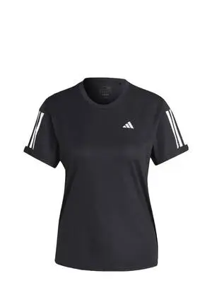 Adidas Own The Run Short Sleeve T-shirt - Black