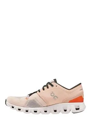 On Cloud X 3 Sneakers - Rose/sand