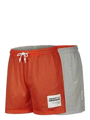 Nike Standard Issue Reversible Basketball Shorts - Orange