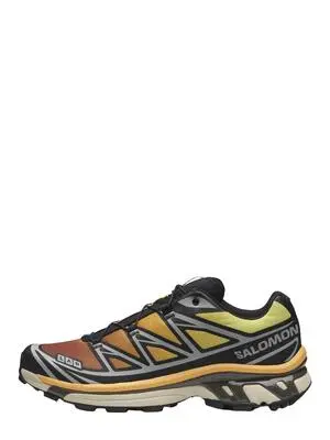 SALOMON SALOMON XT-6 "Black Grape Leaf" Lace-Up Sneakers Black/grape Leaf