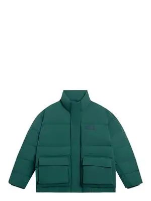 LI-NING Logo Padded Down Jacket - Green