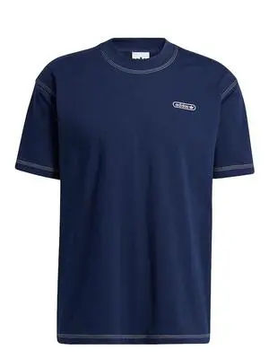 Adidas Originals Ww Ss Tee Logo Tee - Blue