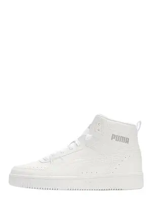 PUMA Rebound Joy High Top Sneakers - White/gray