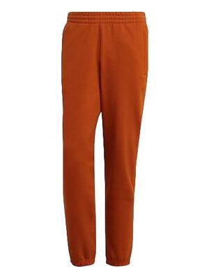 Adidas Originals Logo Solid Color Bundle Feet Sports Pants/trousers/joggers Orange Red - Default Color