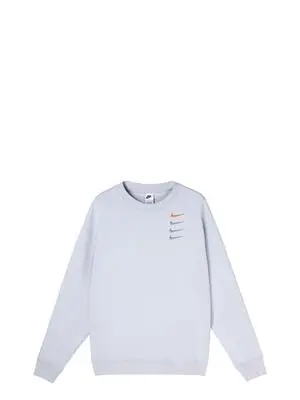 Nike French Terry Pullover With Embroidered Swooshes - Default Color