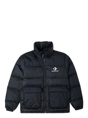 CONVERSE Star Chevron Puffer Jacket - Black