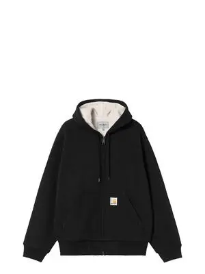Carhartt Work In Progress Carhartt Wip Active Hood Zip Up 'black' Black