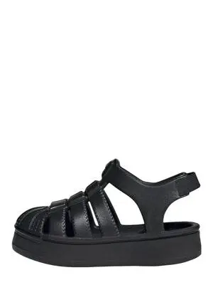 Adidas Superstar Platform Sandals - Core Black