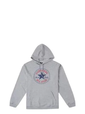 CONVERSE All Star Patch Fleece Hoodie - Grey