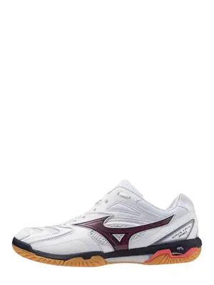 Mizuno Wave Fang Pro Athletic Sneakers - White/black/red