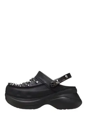 CROCS Bae Studded Clogs - Black
