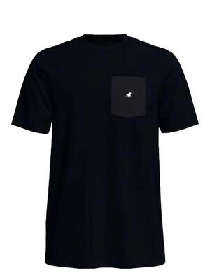 Nike Skateboard Animal Embroidered Short Sleeve T-shirt - Black