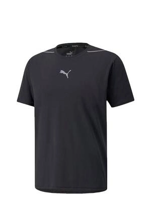 PUMA Outdoor Sports Running Round Neck Short Sleeve T-shirt - Black