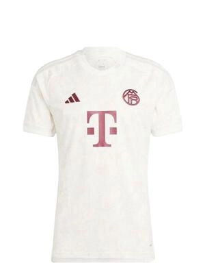 Adidas Fc Bayern 23/24 Third Jersey - White/red