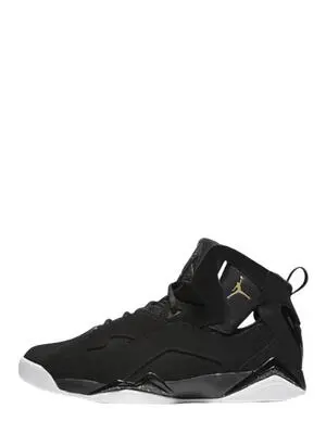 JORDAN Air True Flight Mid-top Sneakers - Black