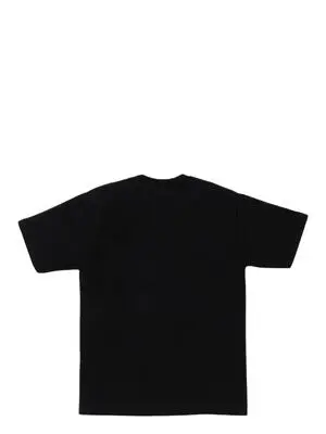 A BATHING APE A Bathing Ape Baby Milo Figure Relaxed Fit Tee 'black' Black