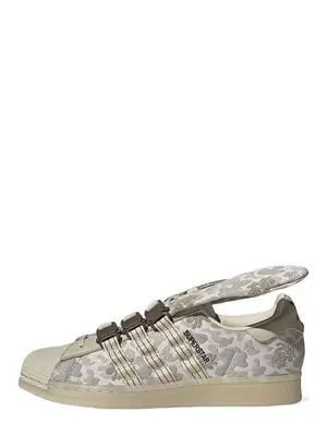 Adidas Melting Sadness X Superstar 'bunny Clear Brown Camo - Cream