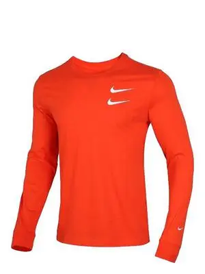 Nike Tee Round Neck Long Sleeves T-shirt - Orange
