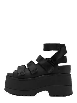UGG UGG GoldenRise Platform Sandals Black