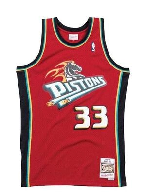 Mitchell & Ness Nba Detroit Pistons Alternate 1999-00 Grant Hill Swingman Jersey - None