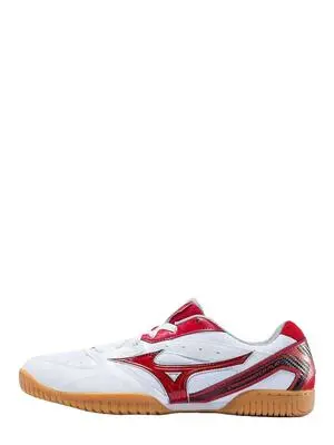 Mizuno Table Tennis Athletic Shoes - White/red/black