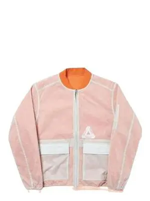 PALACE Reversible Overplay Bomber Jacket - Orange