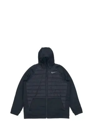 Nike Full-length Zipper Padded Jacket - Black