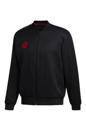 Adidas Cny Rose Jkt Basketball Bomber Jacket - Black