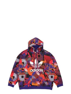 Adidas Originals Series Cny Casual Sports Hooded Pullover - Purple