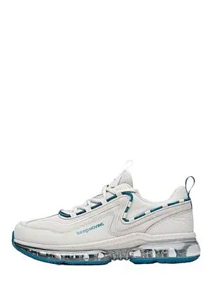 ANTA Athletic Lace-up Sneakers - Grey/white/blue