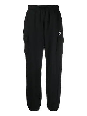 Nike Club Fleece Cargo Sweatpants - Black