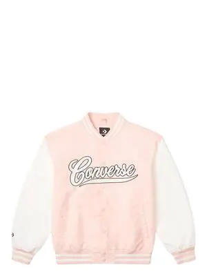 CONVERSE Bomber Jacket - Pink/white